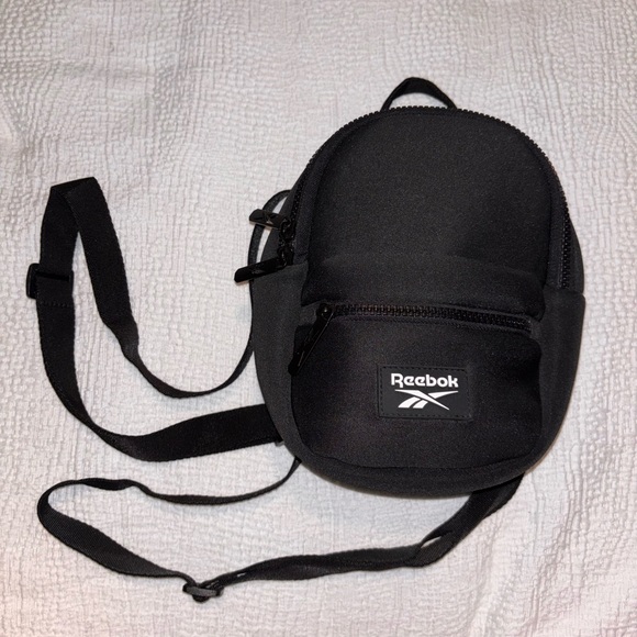 Reebok | Bags | Reebok Mini Backpack Black | Poshmark